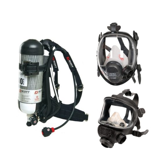 3M Scott Vision 3 Positive Pressure Facemask