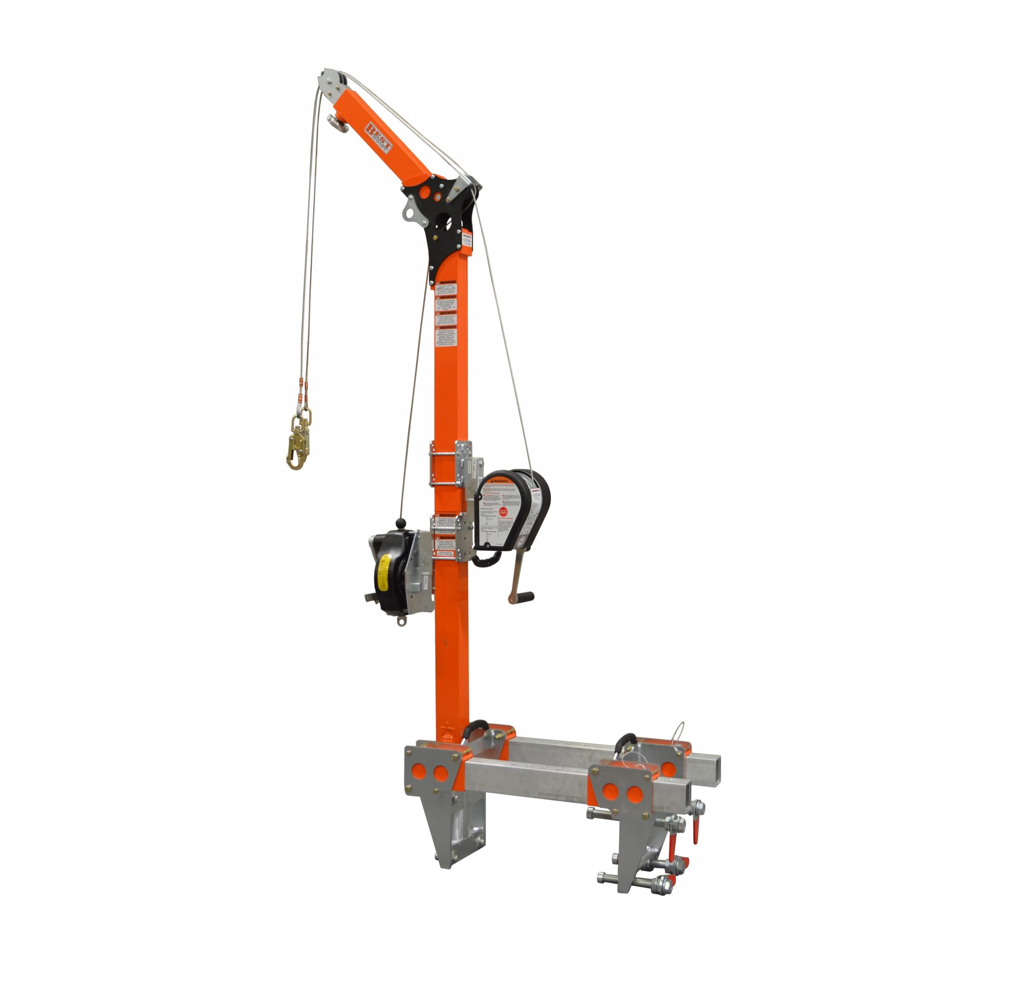 Tuff Built Adjustable Barrel Mount Davit System